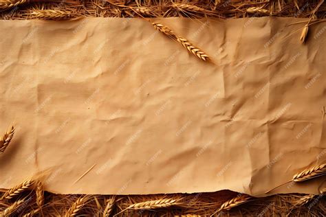 Elegant Background Burlap Paper Textured Beige And Blank Rust Orange Background Creative Concept