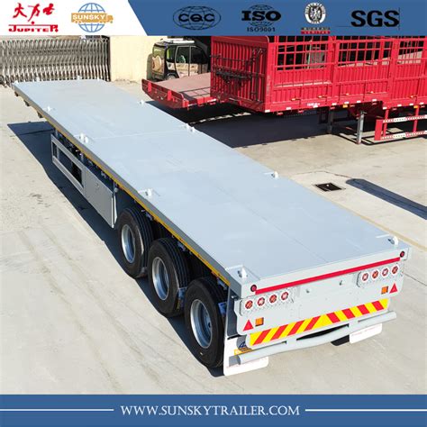 Factory Price Flat Deck Trailer For Sale Flat Deck Trailer Suppliers