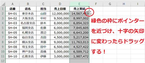 【excel】列や行を切り取り＆挿入をしないでかんたんに移動させる方法│コアースのブログ