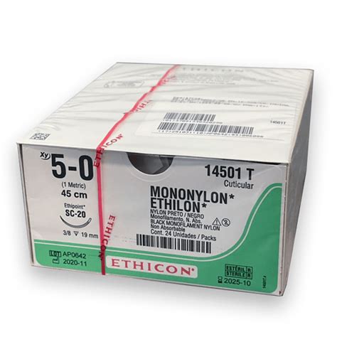 Sutura Ethilon Ethicon Chile Dgmed Store