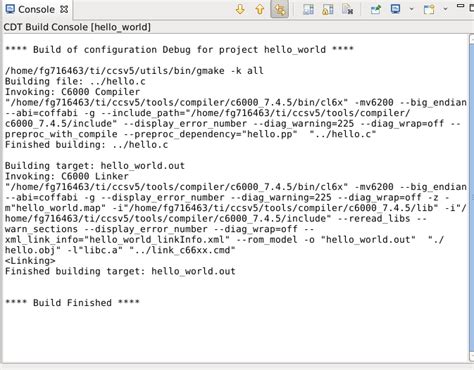 C66 Hello World And Endianess Processors Forum Processors Ti E2e