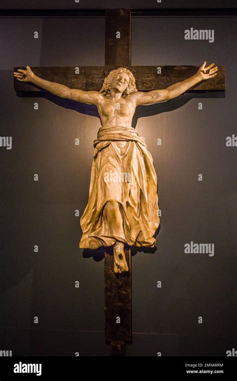 Crucified Saint Julia Giovanni Carra 17th C Santa Giulia City