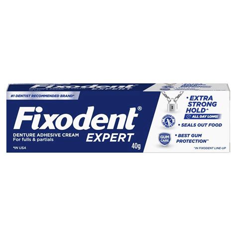 Buy Fixodent Denture Adhesive Expert 40g Online At Epharmacy®