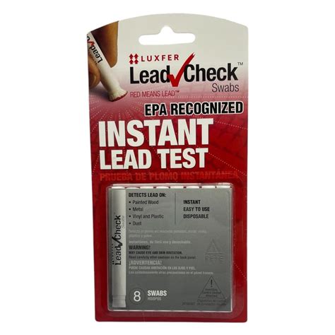 Leadcheck Swabs Instant Lead Test 8 Pack Blister Pack Cti