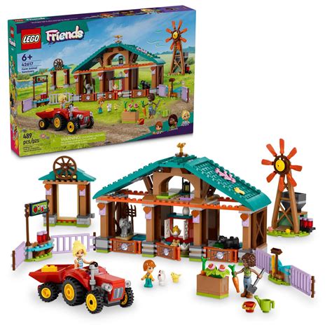 Lego Set Lego Friends 42617 Santuário De Animais Da Quinta 489 Peças