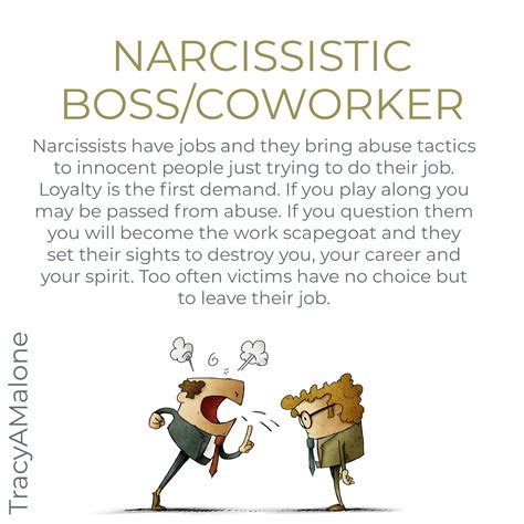 Narcissistic Boss Quotes Tracy Malone Quote “a Narcissist Can Be