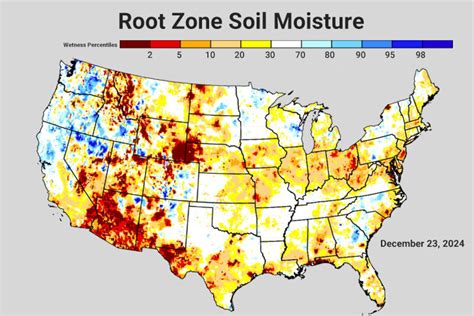 2025 Weather Drought And Root Zone Maps Signal Dryness Ahead Agweb