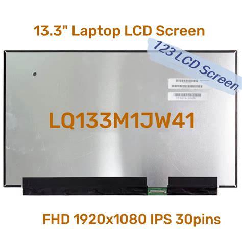 Schermo Lcd Per Laptop Da 13 3 Lq133m1jw41 Per Toshiba G83 Hs Fhd