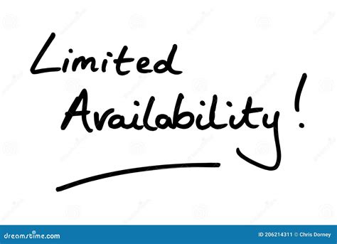 Limited Availability Stock Illustration Illustration Of Heading