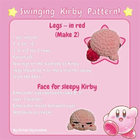 Swinging Kirby Pattern