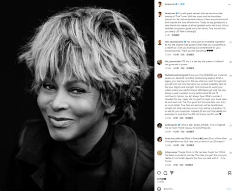 传奇歌后蒂娜特纳去世，晚年健康问题不得不重视！ 哔哩哔哩