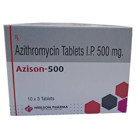 500mg Azithromycin Tablets At ₹ 717box Azithromycin Tablets In