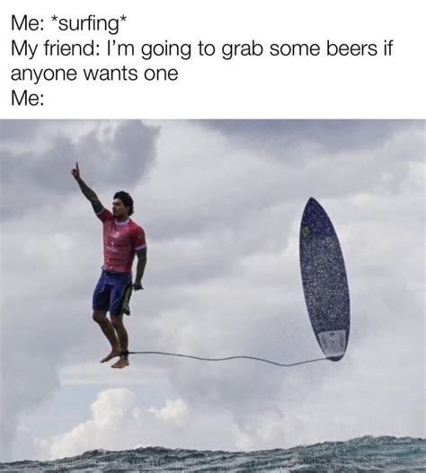 33 Funny Surfing Memes That Totally Shredded Our Last Brain Cell