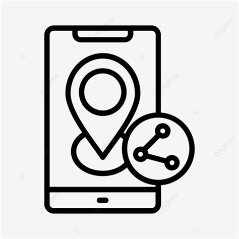 Share Line Iocn Share Drawing Share Sketch Pin Png And Vector With