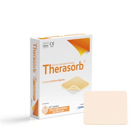 Therasorb Algiplus Hydrophilic Non Adhesive Foam Dressing Cocare