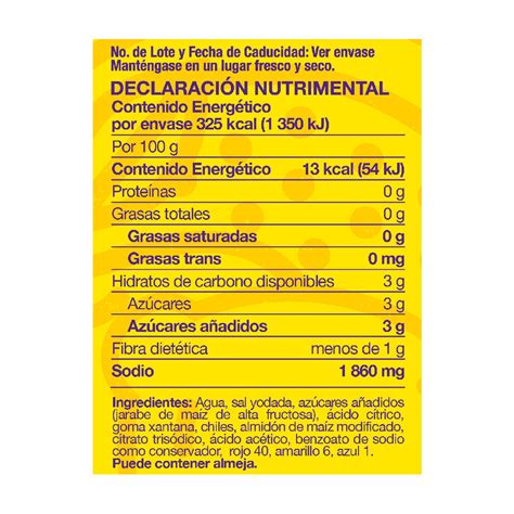 Dulce De Chamoy Original Mega 2 5 Kg City Club