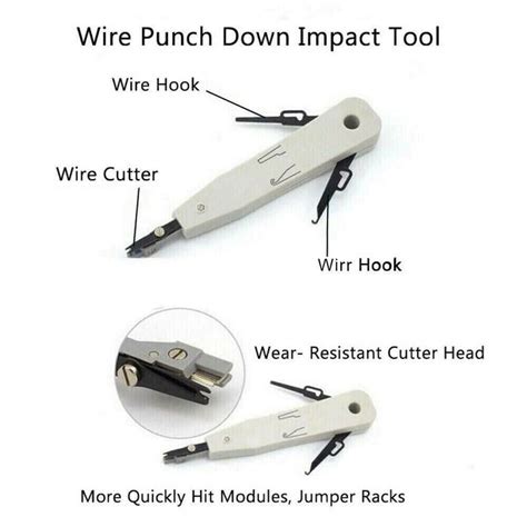 Analyzer Network Cable Tool Kit Lan Crimper Down Wire Stripper Cat5 6