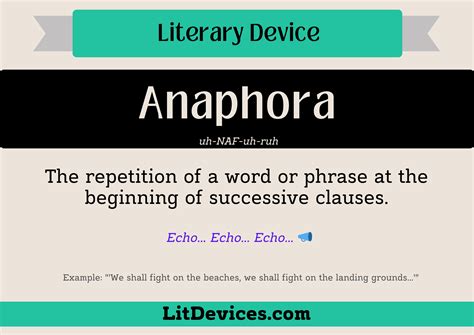 Anaphora Examples In Literature You Should Know