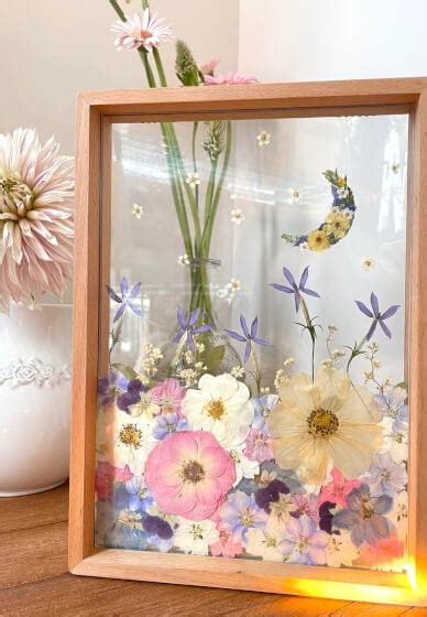 Pressed Flower Frame Diy Kit Diy Craft Kit Ts Classbento