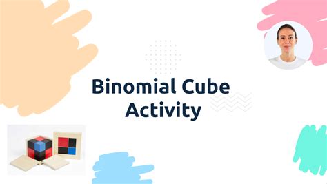 Exploring The Binomial Cube Activity Montessori Workshops