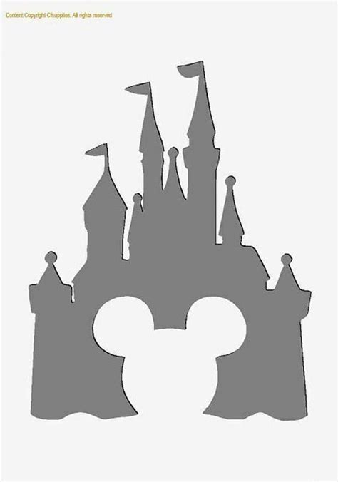 Disney Castle Free Pumpkin Stencil Pumpkin Pattern Pumpkin