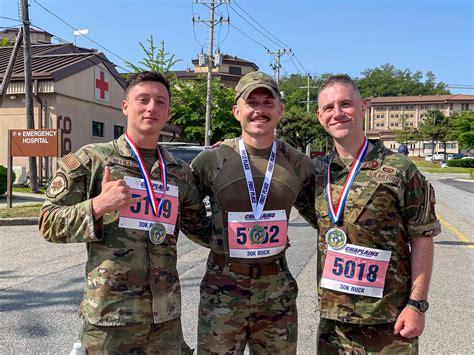 Osans Finest Norwegian Foot March Champions Awarded Osan Air Base