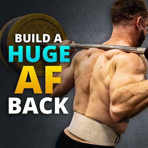 How To Build A Massive Back Optimal Sets Rep Ranges And Exercises Garage Strength