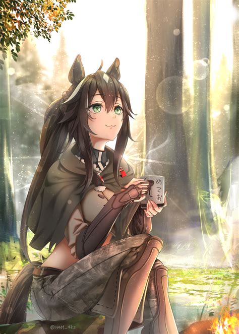 Meteor Arknights Drawn By Yokazeyokajie Danbooru