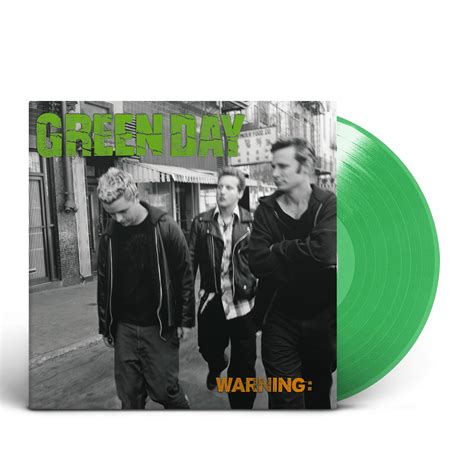 Warning Fluorescent Green Vinyl Green Day Warner Music Australasia