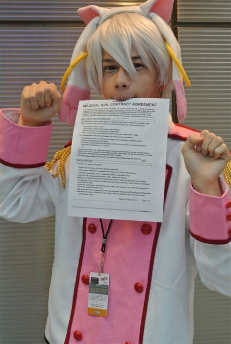Madoka Magica Kyubey Cosplay