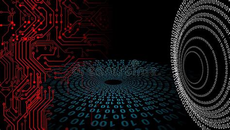 Binary Code Background Digital Abstract Technology Background Java Coding Stock Image Image