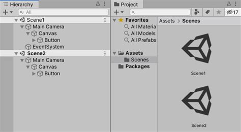 unityで複数シーンにeventsystemを追加できない場合 プログラミング部わかめ課