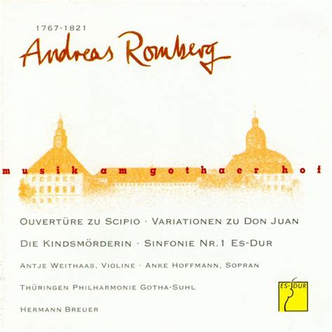Álbum Romberg Music At The Court Of Gotha Andreas Jakob Romberg Por Hermann Breuer Qobuz