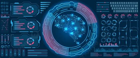 abstract hud ui interface background internet visual illustration