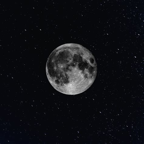 Moon Wallpaper K Starry Sky Night