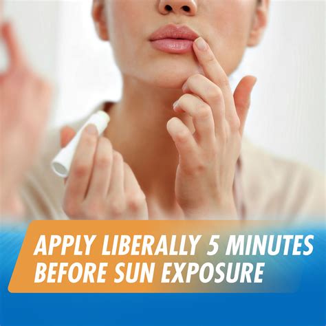 Mentholatum Natural Ice Sunscreenlip Protectant Spf 30 Sport 1 Each