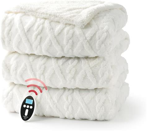 Queen Size Electric Heating Blanket Dual Control Wireless Blanket