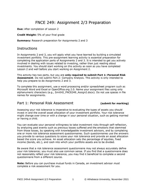 Yuming Qian Fnce249v6 Assignment 2 3 Prep Fnce 249 Assignment 23