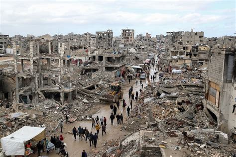 What Gaza Looks Like Today After 15 Months Of War February 12 2025