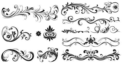 Premium Vector Dividers Vector Set
