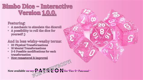 Bimbo Dice Interactive V100 Cyoaryoa By Xsentatia On Deviantart