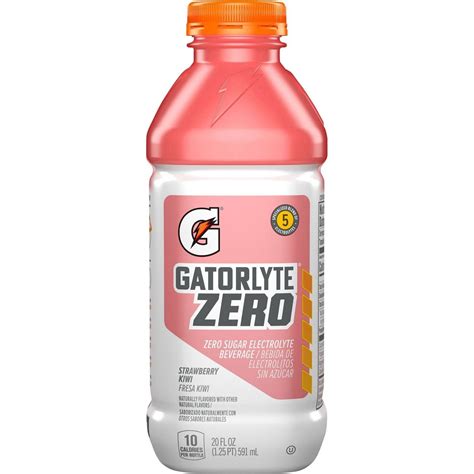 Gatorade Gatorlyte Zero Electrolyte Beverage Strawberry Kiwi Shop
