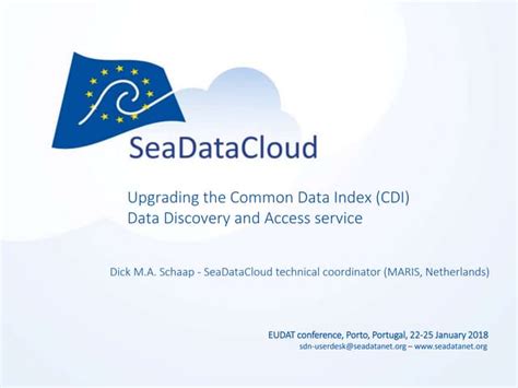 Seadatacloud Upgrading The Common Data Index Cdi Data Discovery And
