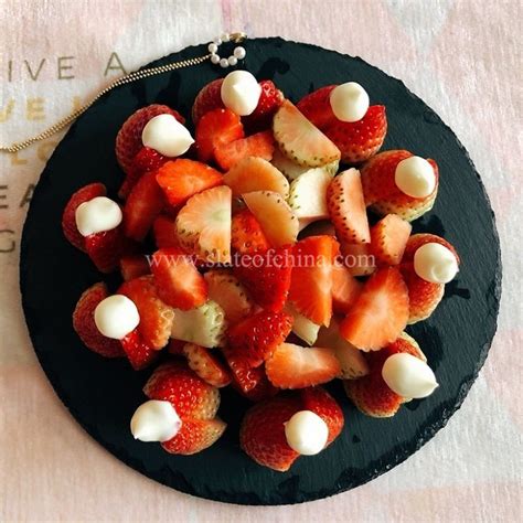 Round Slate Cheese Board Slate Of China