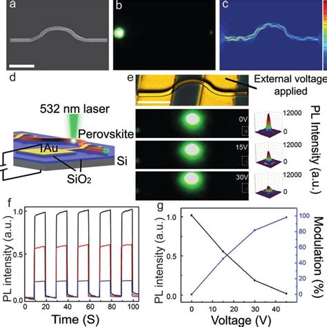 Electro Optical Modulator Devices Using An Arc Waveguide A Sem Image Download Scientific