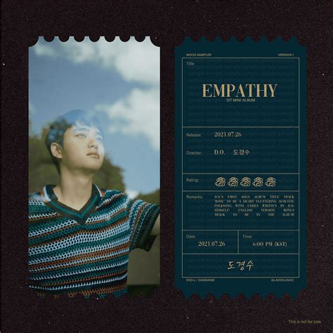 Empathy Kyungsoos First Solo Album On Behance