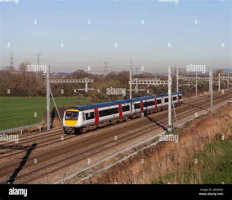 Transport For Wales Bombardier Class 170 Turbostar Train 170202 Passing