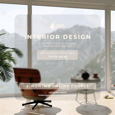 Huma Iftikhar On Linkedin Interiordesign Interiorarchitecture Onlinecourses Interiordecor