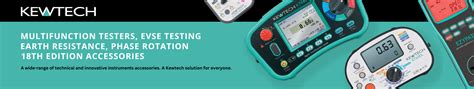 Kewtech Innovative Electrical Testing Equipment For Uk Electricians