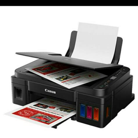 Jual Canon Multifunction Inkjet Printer Pixma G3010 Shopee Indonesia